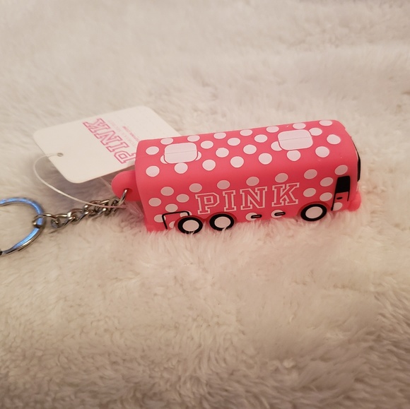 PINK Victoria's Secret | Accessories | Rare Pink Bus Key Chain | Poshmark